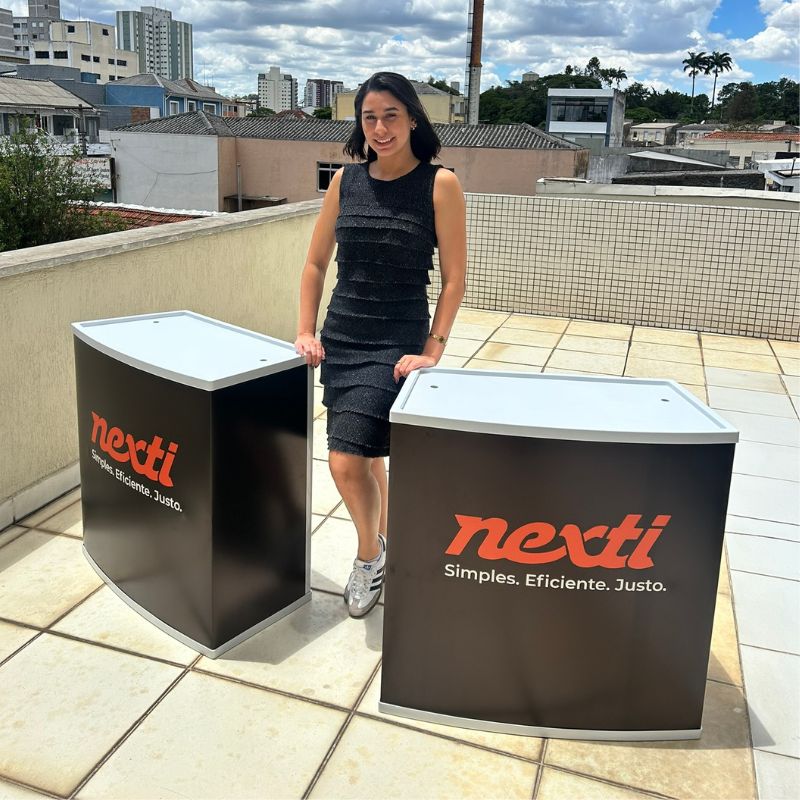 Balcão Promocional para Eventos, PDV e Campanhas.