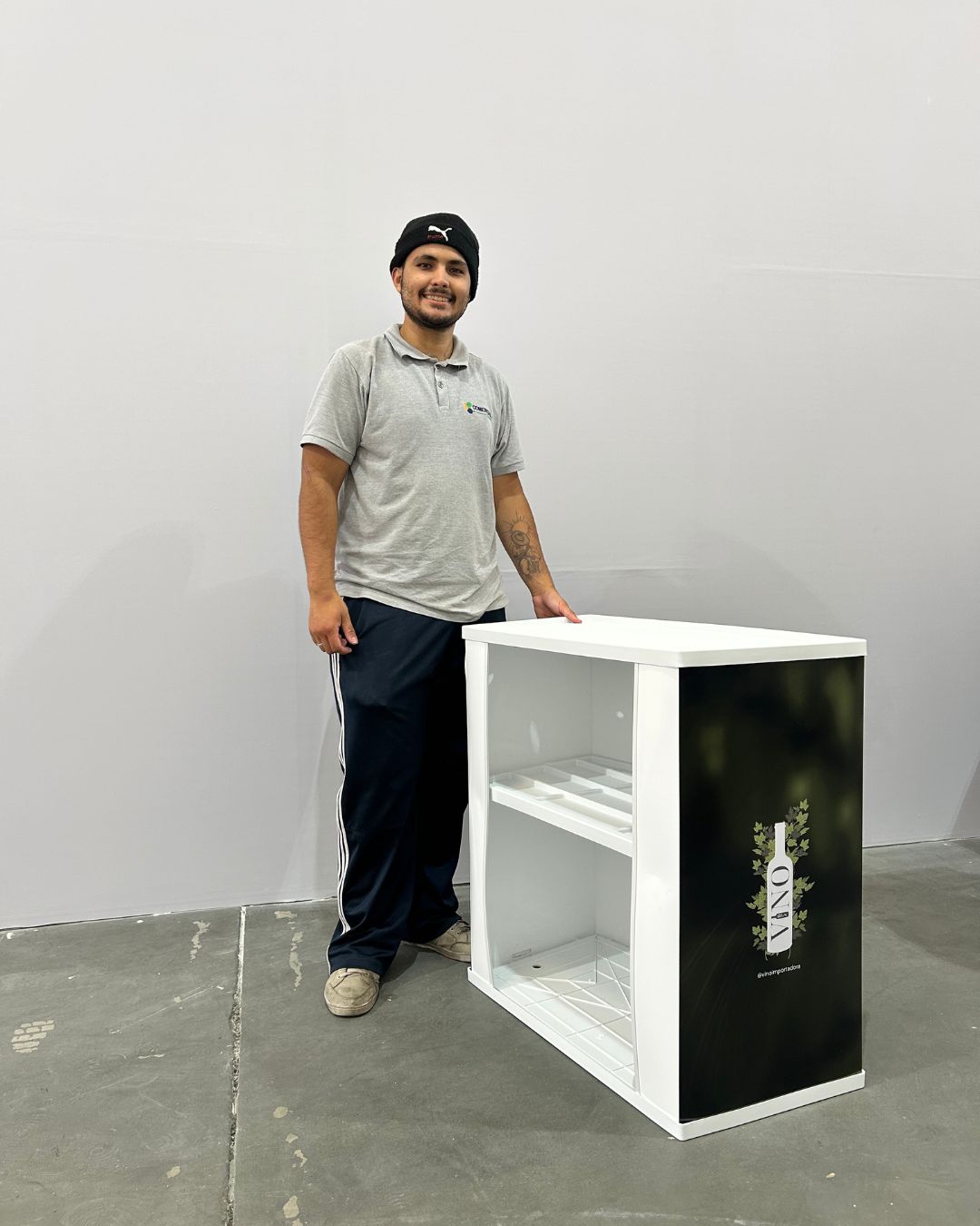 Balcão Promocional para Eventos, PDV e Campanhas.